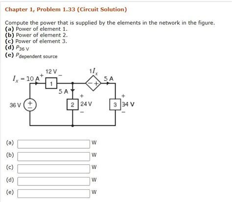 Solved Chapter Problem Circuit Solution Compute Chegg
