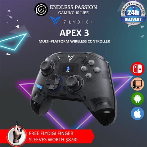 Flydigi Apex 3 Elite Wireless Gaming Controller Lazada Singapore