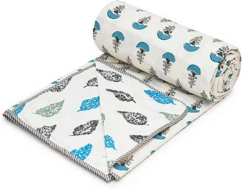 Blue Double Bed Ac Blanket At ₹ 500piece In Jaipur Id 2853615779430
