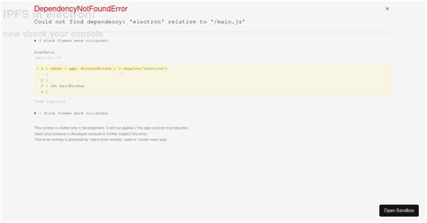 Example Js Ipfs In Electron Codesandbox