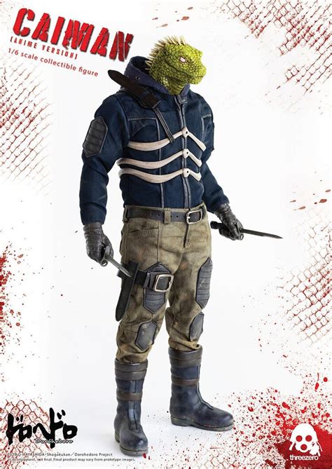 Dorohedoro Caiman Anime Version 1 6 Threezero