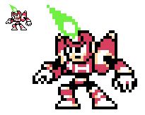 Megaman And Bass Fc Burnerman Sprite By Rcrdcat On Deviantart