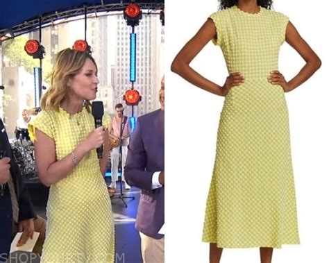 The Today Show August 2023 Savannahs Yellow Dress Shop Your Tv