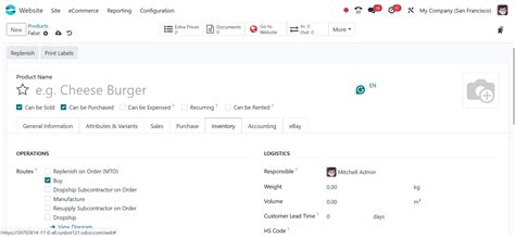 How To Configure Products In Odoo 17 Website