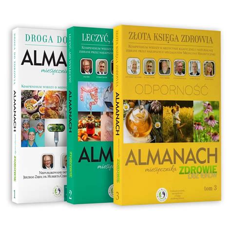 All 3 Books Almanach Heal To Cure Jerzy Zięba Hubert Czerniak Free