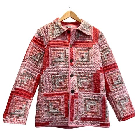 Coat Logcabin Patchwork