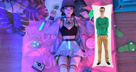 Anime Girl Buys Lonely Nerd Body Pillow Rsatire