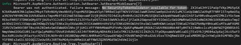 Core Identity Server 4 No Security Token Validator Available
