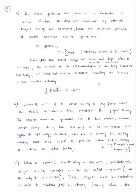 lecture notes in physics model answers torque rotational inertia