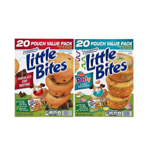 Entenmanns Little Bites Chocolate Chip Muffins 20