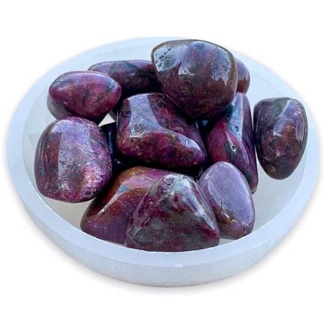 Ruby Crystal Ruby Stone Ruby Tumbled Stone Ruby Magic Crystals