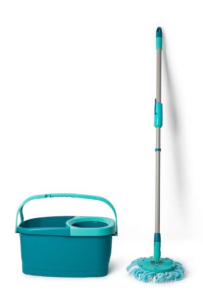 Premium Photo Cleaning Mop And Bucket