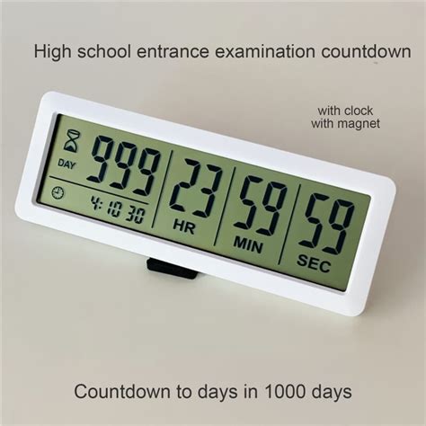 Big Digital Countdown Days Timer Clocks 999 Days C Vicedeal