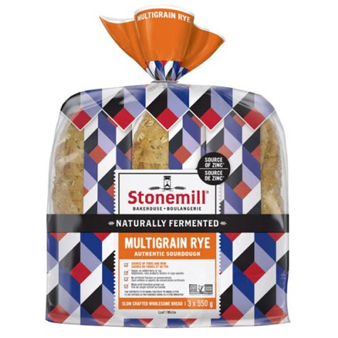 Bimbo Stonemill Multigrain Sourdough Bread 3 Count Costco Vancouver