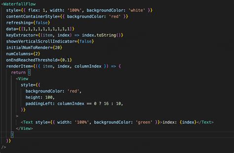 设置列数为2，只显示奇数列数据 · Issue 27 · Axerjsreact Native Waterfall Flow · Github