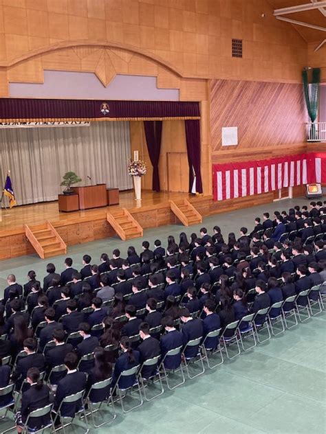 令和6年度入学式が行われました。｜お知らせ｜長野県篠ノ井高等学校同窓会