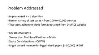 Graph Partition Ppt