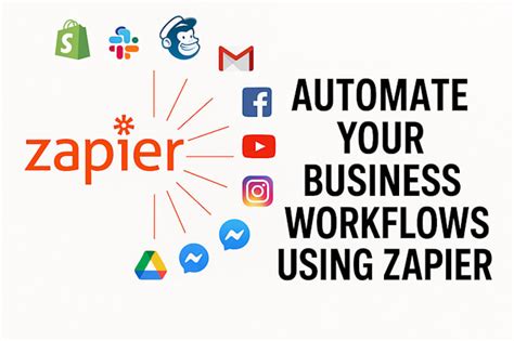 automate your business workflows using zapier by promuneeb4046 fiverr