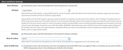 suricata custom rule alerts but won t block netgate forum
