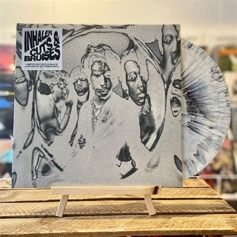 Inhaler Cuts And Bruises Vinyl Lp White And Black Splatter Colour 2023