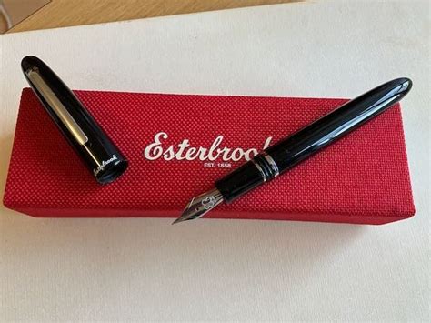 Füllfederhalter Esterbrook Estie Ebony St Mit F Feder Gebraucht In