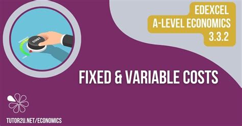 3 3 2 Fixed And Variable Costs Edexcel A Level Economics Teaching