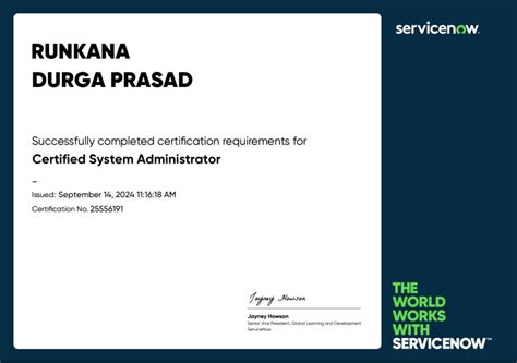 Servicenow Certifiedsystemadministrator Csa Certification Careergrowth Itsm Techskills