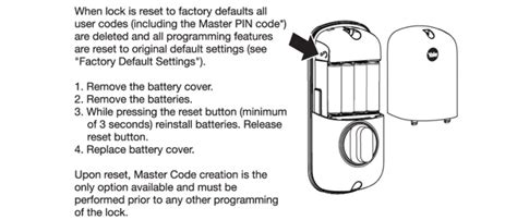 How To Reset Yale Door Lock Code Without Master Code
