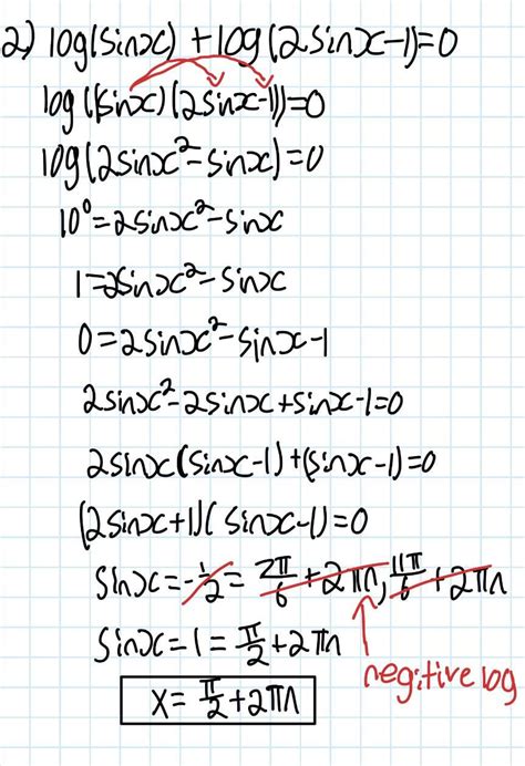 [pre Calculus 12 Logarithms] Would It Be Correct To Cross Out The 2