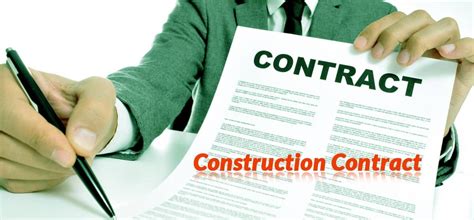 Construction Contract Construction Contract Letter Of Intent Contract
