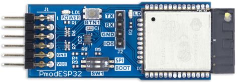 Pmod Esp32 Wireless Communication Module Digilent