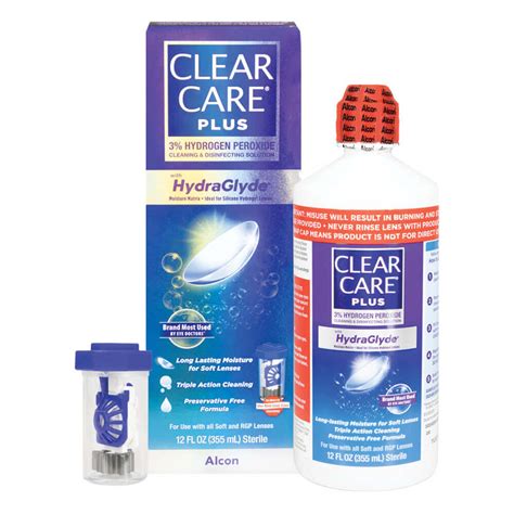 Clear Care® Plus Solution With Hydraglyde