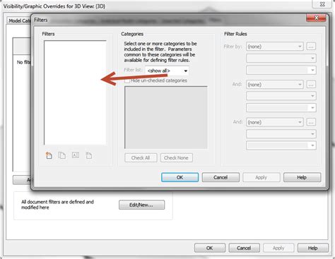 C Add Filters From The Filter Dialog To The View Stack Overflow