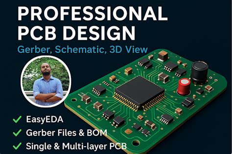 Design Circuit And Pcb Layout Using Easyeda By Faisal Nabib Fiverr