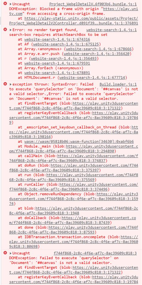 Webgl 90 Loading Error Unity Engine Unity Discussions