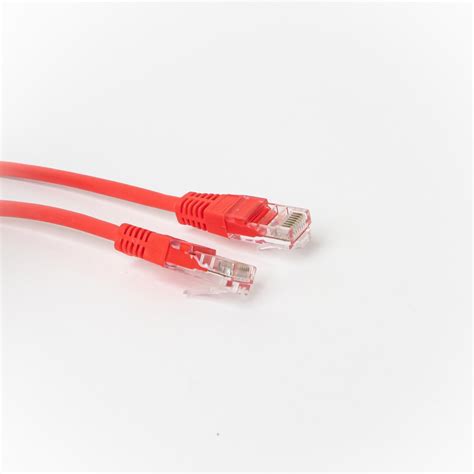 UniXtr Patch Cord Cat E Red M Compucable