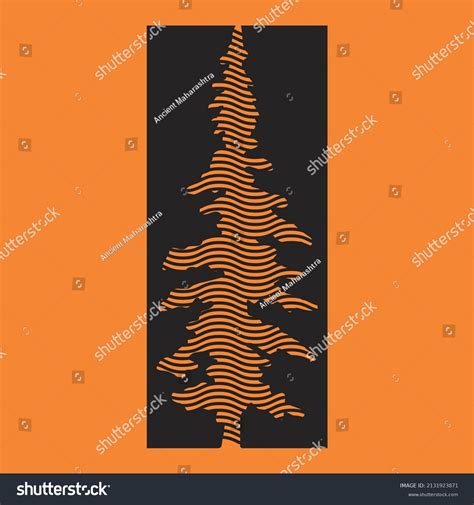 Cnc Vector Cutting Tree Patterns Cnc Stock Vector Royalty Free 2131923871 Shutterstock