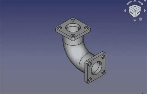 Model Pipe With Flange In Freecad Mechnexus