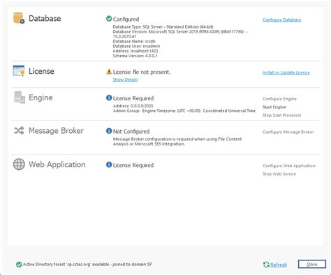 Installing The Engine