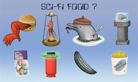 Sci Fi Food 7 By Louisetheanimator On Deviantart