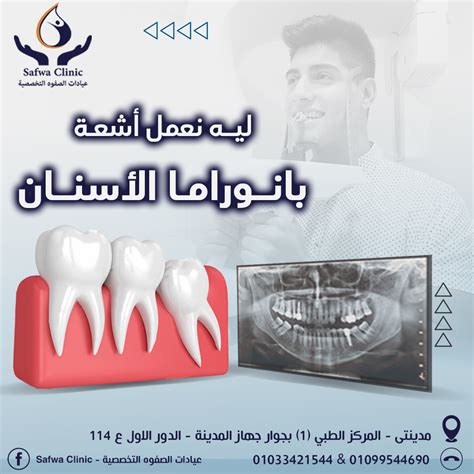 Safwa ليه أعمل أشعة بانوراما لأسناني 😬 لو طلب منك دكتور الأسنان أشعة بانوراما لأسنانك فطلبه ده