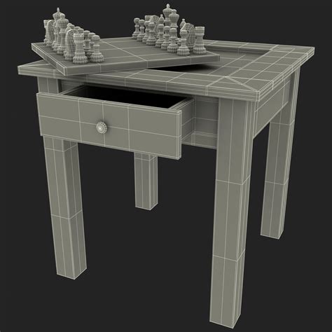 Chess Backgammon Table Max