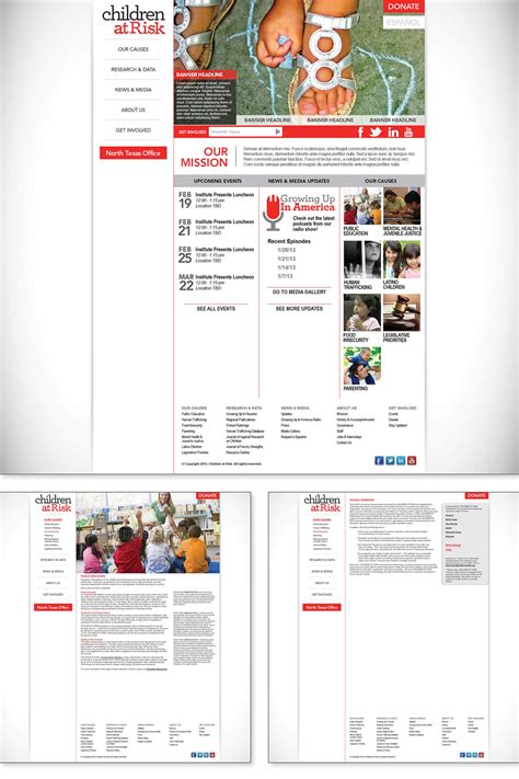 Web Design Samples On Behance