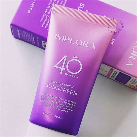 Review Implora Perfect Shield Sunscreen Karina Herdani