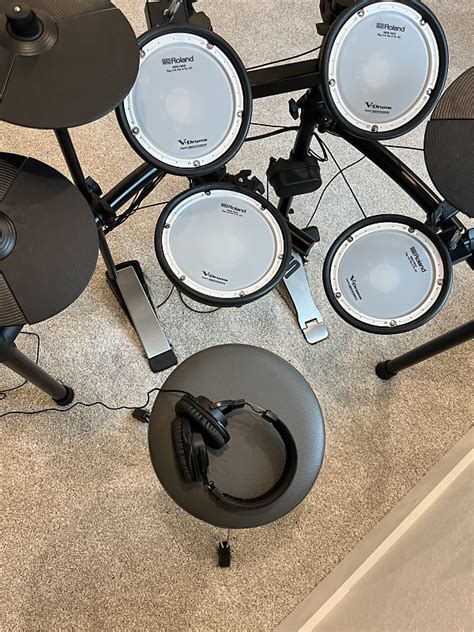 Rowland Td 07dmk V Drums Drum Kit 2023 Black Reverb