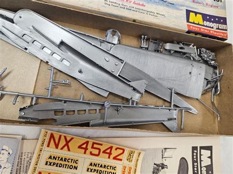 Vintage Monogram Ford Tri Motor Scale Model Airplane