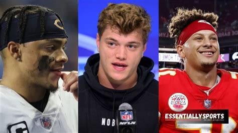 “envy What The Chiefs Did” Caleb Williams And Jj Mccarthy In For A Rough