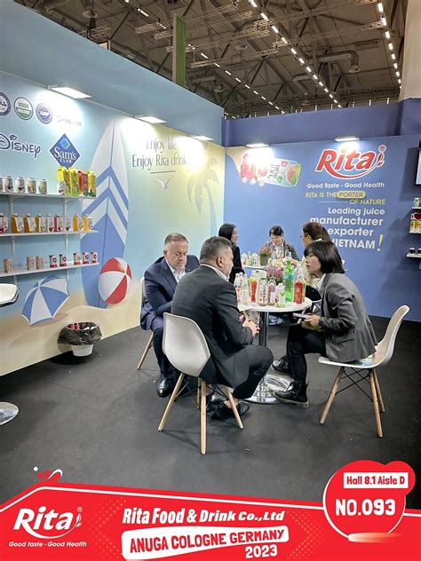 Meet Rita Food And Drink at Anuga Cologne, Germany - RITA Beverage