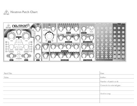 Neutron Blank Patch Chart Pdf