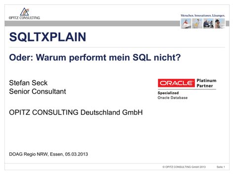 Sqltxplain